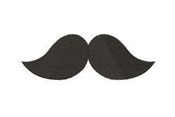 Mostache Embroidery Design | EmbroideryDesigns.com