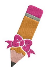 Pencil Embroidery Design | EmbroideryDesigns.com