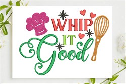 Whip It Good Embroidery Design | EmbroideryDesigns.com