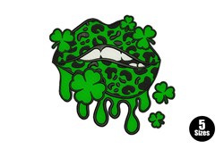 Irish Lips Embroidery Design | EmbroideryDesigns.com