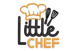 Little Chef Embroidery Design | EmbroideryDesigns.com