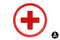 Red Cross Embroidery Design | EmbroideryDesigns.com