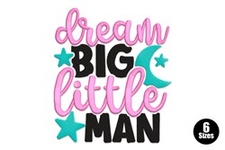Dream Big Embroidery Design | EmbroideryDesigns.com