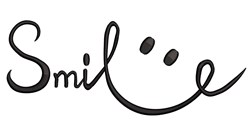 Smile Embroidery Design | EmbroideryDesigns.com
