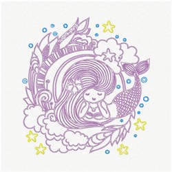 Forest Fairy Tale Embroidery Design | EmbroideryDesigns.com