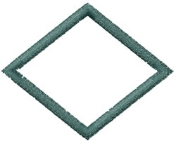 Diamond Shape Embroidery Design | EmbroideryDesigns.com