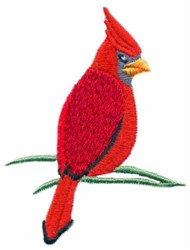 Cardinal Embroidery Design | EmbroideryDesigns.com