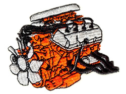 Small Engine Embroidery Design | EmbroideryDesigns.com