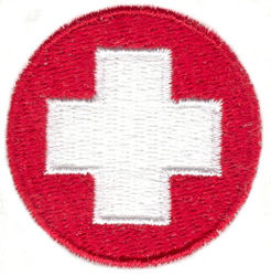 Red Cross Embroidery Design | EmbroideryDesigns.com