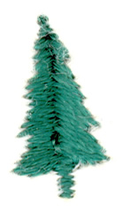Free Pointy Pine Embroidery Design | EmbroideryDesigns.com
