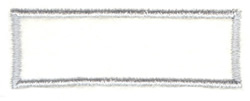Rectangle Outline Embroidery Design | EmbroideryDesigns.com