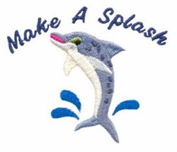 Make a Splash Embroidery Design | EmbroideryDesigns.com