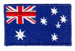 Australian Flag Embroidery Design | EmbroideryDesigns.com