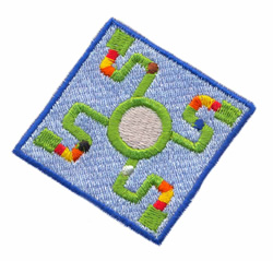 Board Game Embroidery Design | EmbroideryDesigns.com