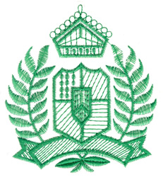 Royal Crest Embroidery Design | EmbroideryDesigns.com