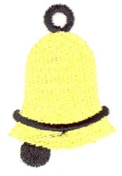 Bell Embroidery Design | EmbroideryDesigns.com