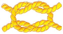 Rope Embroidery Design | EmbroideryDesigns.com