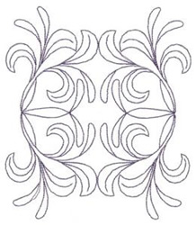 Flourish Embroidery Design | EmbroideryDesigns.com