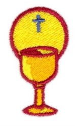 Chalice Embroidery Design | EmbroideryDesigns.com