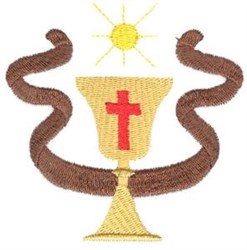 Chalice Embroidery Design | EmbroideryDesigns.com