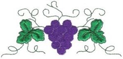 Grapevine Embroidery Design | EmbroideryDesigns.com