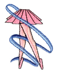 Ballet Embroidery Design | EmbroideryDesigns.com