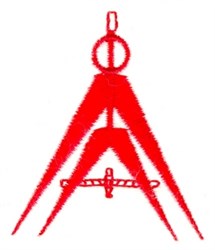 Compass Embroidery Design | EmbroideryDesigns.com