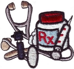Medical Gear Embroidery Design | EmbroideryDesigns.com
