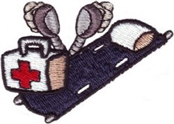 Paramedic Gear Embroidery Design | EmbroideryDesigns.com