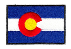 Colorado State Flag Embroidery Design | EmbroideryDesigns.com