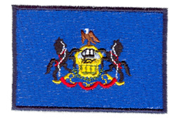 Pennsylvania State Flag Embroidery Design | EmbroideryDesigns.com
