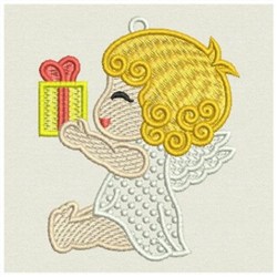 FSL Little Angel Embroidery Design | EmbroideryDesigns.com