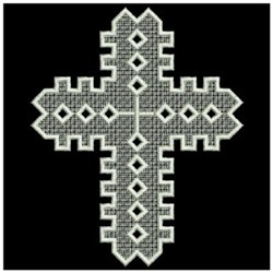 FSL Cross Embroidery Design | EmbroideryDesigns.com
