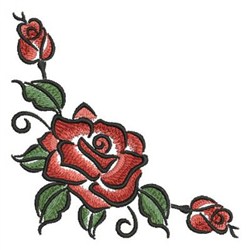 June Corner Embroidery Design | EmbroideryDesigns.com