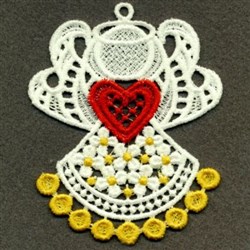 FSL Angel Heart Flower Embroidery Design | EmbroideryDesigns.com