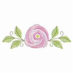 Beautiful Rose Border Embroidery Design | EmbroideryDesigns.com