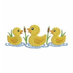 Rubber Ducks Embroidery Design | EmbroideryDesigns.com