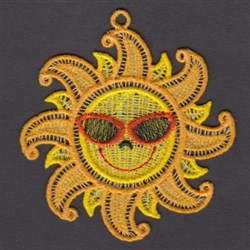 FSL Sun Embroidery Design | EmbroideryDesigns.com