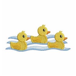 Baby Ducks Embroidery Design | EmbroideryDesigns.com