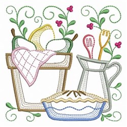Kitchen Foods Embroidery Design | EmbroideryDesigns.com