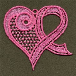 FSL Heart Ribbon Embroidery Design | EmbroideryDesigns.com