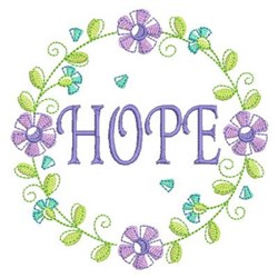 Hope Embroidery Design | EmbroideryDesigns.com