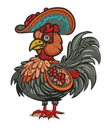 Chicken Embroidery Design | EmbroideryDesigns.com