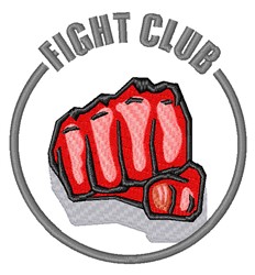 Fight Club Embroidery Design | EmbroideryDesigns.com