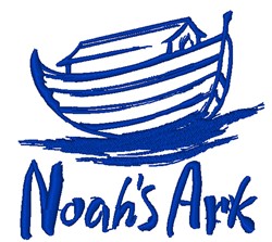 Noahs Ark Embroidery Design | EmbroideryDesigns.com