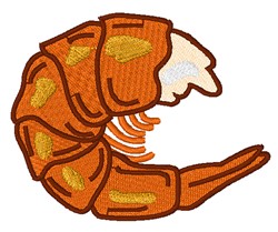 Shrimp Embroidery Design | EmbroideryDesigns.com
