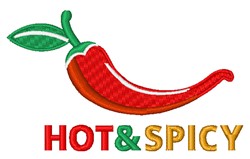 Red Hot Pepper Embroidery Design | EmbroideryDesigns.com