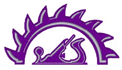 Planer & Saw Blade Embroidery Design | EmbroideryDesigns.com