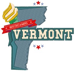 Vermont Embroidery Design | EmbroideryDesigns.com