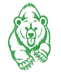 Bear Outline Embroidery Design | EmbroideryDesigns.com